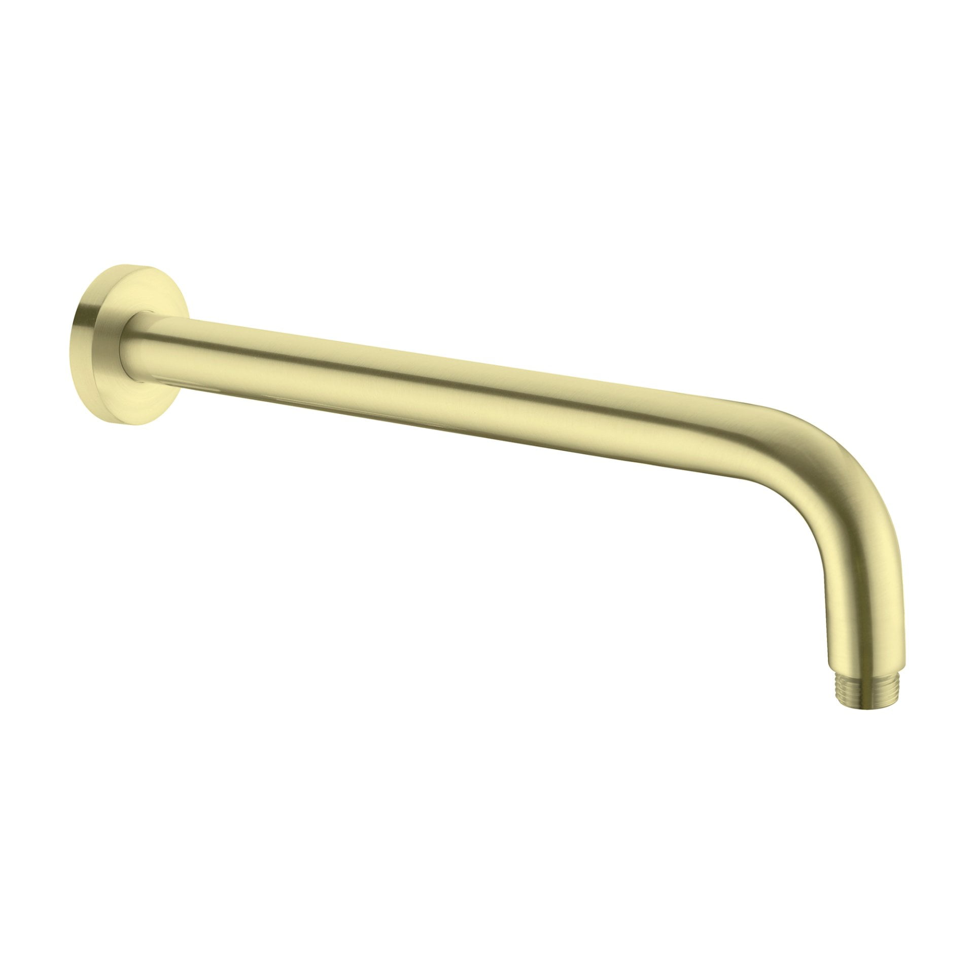 Shower Arm Brushed Gold Shower Range - YSW Tapware
