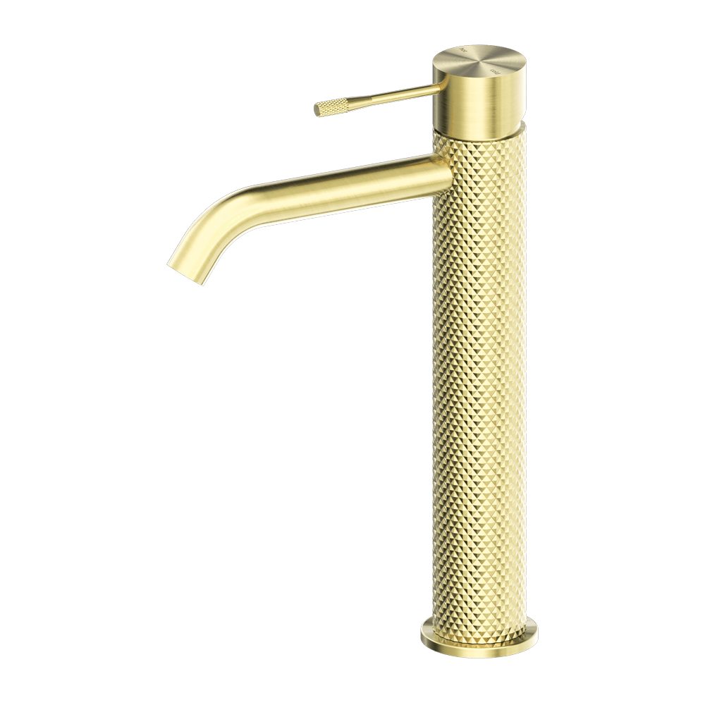 Basin Mixers Brushed Gold Opal Range - YSW Tapware