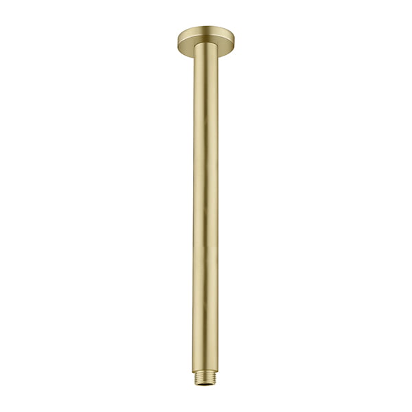 Ceiling Arms Brushed Gold Shower Range - YSW Tapware