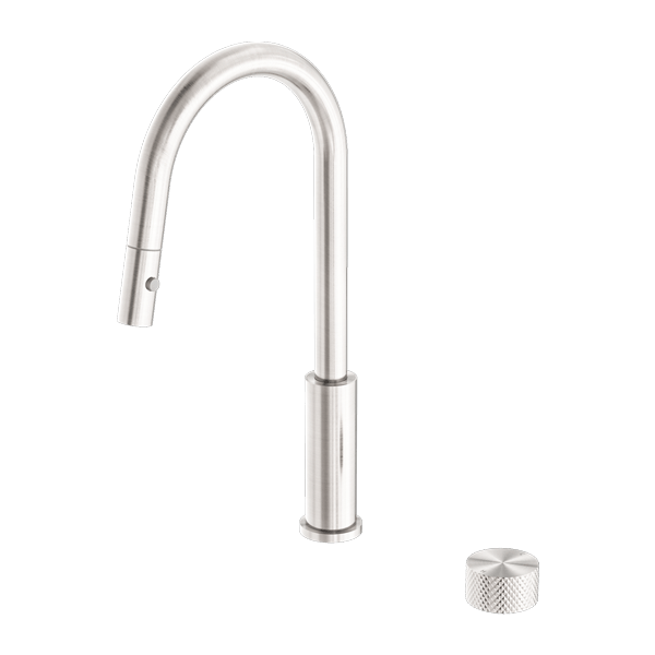 Kitchen Tap Set Brushed Nickel Opal Progressive Range - YSW Tapware