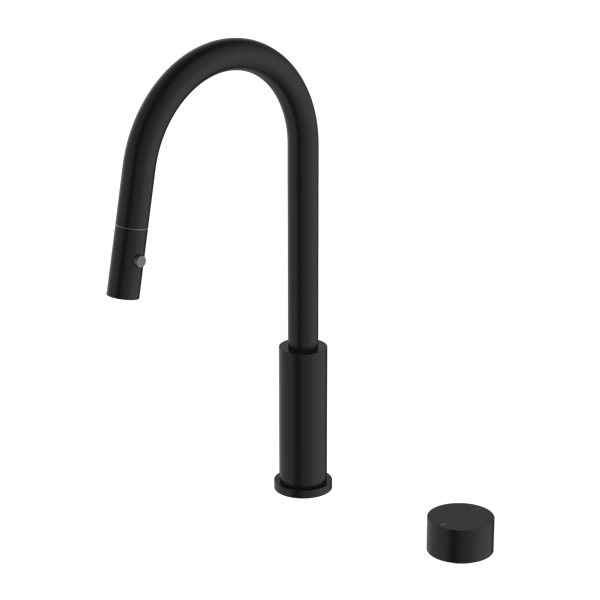 Kitchen Tap Set Matte Black Kara Progressive Range - YSW Tapware