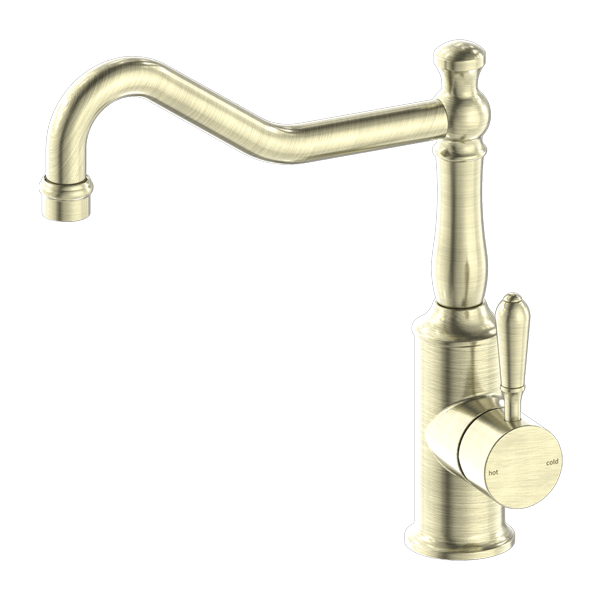 Kitchen & Laundry Mixers Aged Brass York Range - YSW Tapware