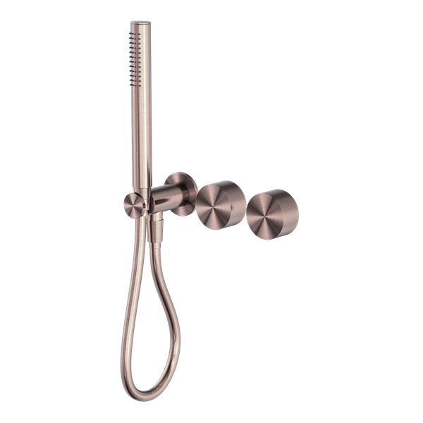 Shower System Brushed Bronze Kara Progressive Range Shower System ...