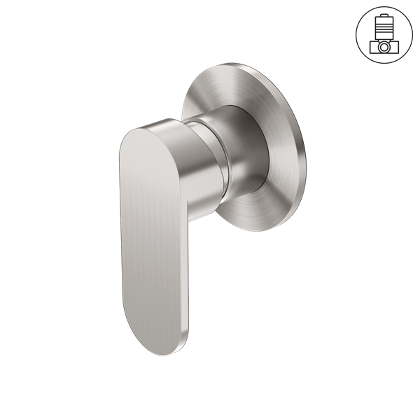 Shower Mixer Round Back Shower Valve Mixer Kit Round Back Plate Bath ...
