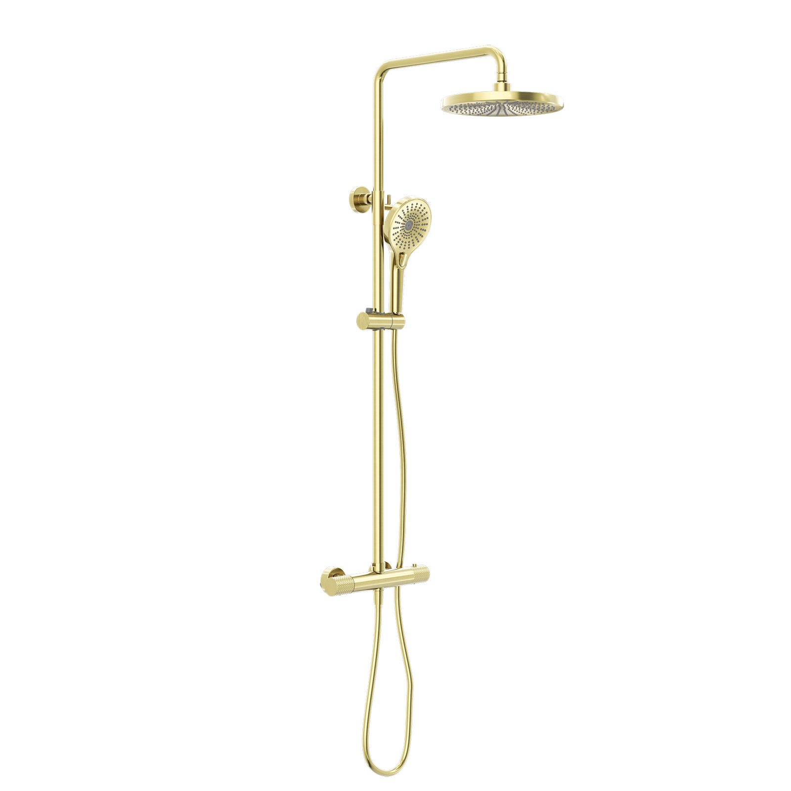Showers System Shower Sets Twin Showers Brushed Gold Opal Range - YSW ...