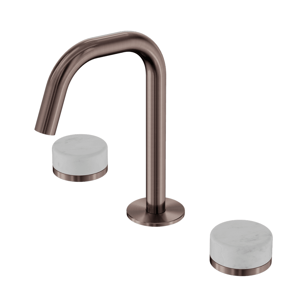 Basin Tap Set Brushed Bronze Serenity Range - YSW Faucet