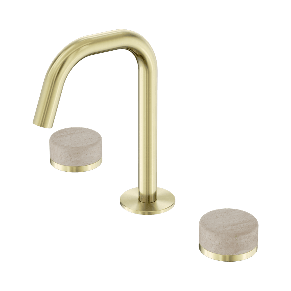 Basin Tap Set Brushed Gold Serenity Range - YSW Faucet
