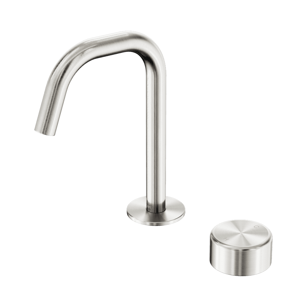 Basin Tap Set Brushed Nickel Serenity Range - YSW Faucet