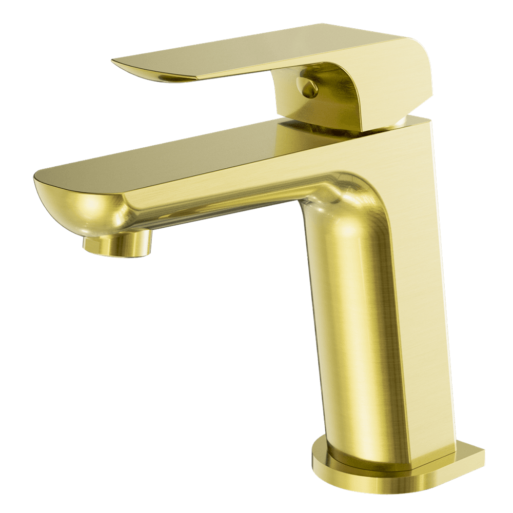 Basin Mixers Brushed Gold Elgin Range - YSW Tapware